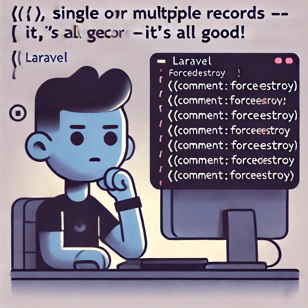 Swift Soft Delete Management with Laravel's forceDestroy Swift Soft Delete Management with Laravel's forceDestroy