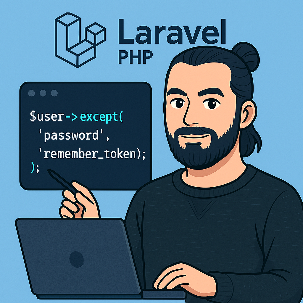 Exclude Model Attributes Easily With Laravels New Except Method 6533